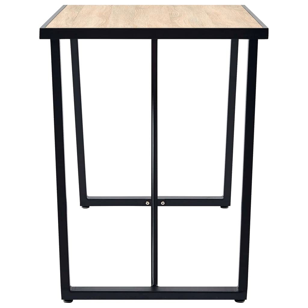 YUHI-HQYD Dining Table,Industry Offic Table,Rectangle Console Table,Kitchen Table,Computer Desk,Perfectly in a Living Room,Den,Office Room, and Family Room, Oak 47.2"x23.6"x29.5"