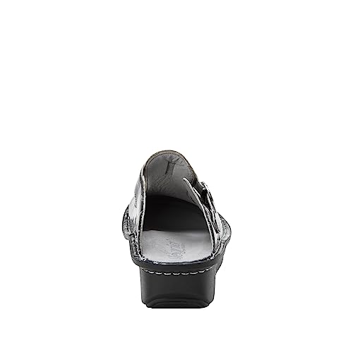 Alegria Women's Classic Peace & Love Patent Clog 9.5-10 W US