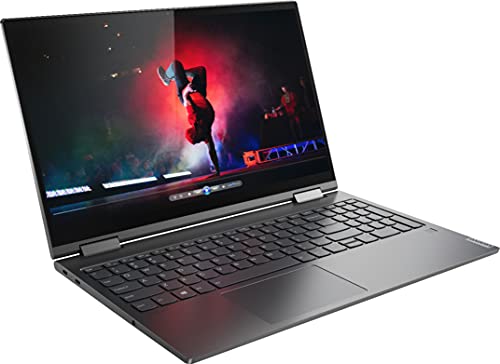 Lenovo Yoga C740 15.6-inch Touchscreen 512GB SSD + 32 Optane 1.6GHz i5-10210U 2-in-1 Laptop (8GB RAM, Quad-Core i5, Fingerprint Reader, Windows 10 Home) Iron Grey, 81TD0078US