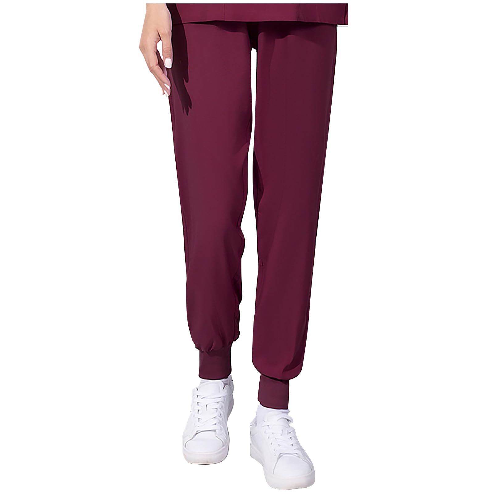APIVOE Black 2023 Friday Deals Cyber 2023 Monday Deals Scrubs for Women Set Scrub Stretch Shirts and Jogger Pants Nursing Uniform Scrub Sets Workwear Nurse Uniform Suit Set Warehouse Deals Cle