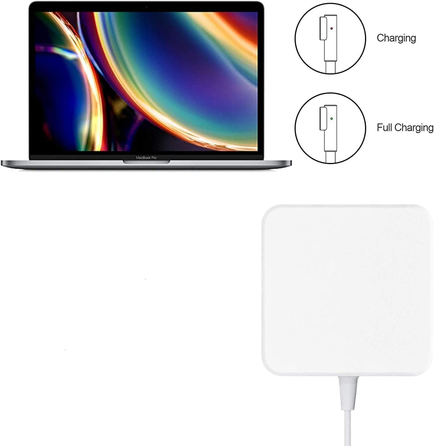 Mac Book Pro Charger,60W Power Adapter L-Tip Magnetic Connector Charger and Compatible with 13 Inch Before Mid 2012