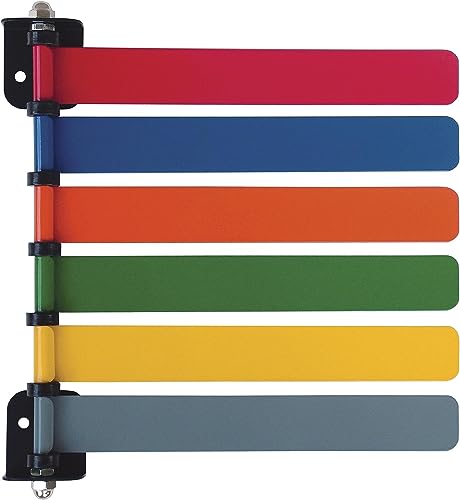 American Made Exam Room Status & Signal Flag System - Door Flags for Medical Office, Quickly Display and Identify Exam Room Signals (High Grade Aluminum)