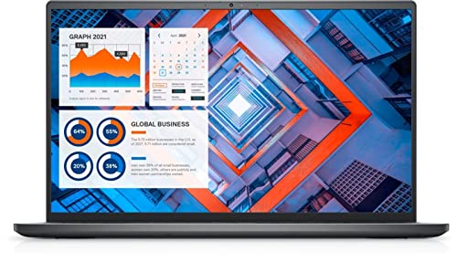 Dell Vostro 15 7510 Laptop (2021) | 15.6" FHD | Core i7 - 512GB SSD - 16GB RAM - RTX 3050 | 8 Cores @ 4.6 GHz - 11th Gen CPU (Renewed)