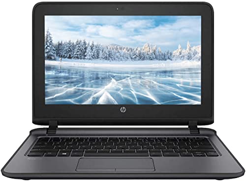 HP 11'' HD IPS Touchscreen Laptop, Windows 11, Intel i3 Processor Up to 2.50GHz, 4GB RAM, 128GB SSD, HDMI, Super-Fast WiFi, Dale Black (Renewed)