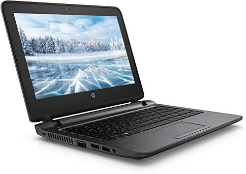 HP 11'' HD IPS Touchscreen Laptop, Windows 11, Intel i3 Processor Up to 2.50GHz, 4GB RAM, 128GB SSD, HDMI, Super-Fast WiFi, Dale Black (Renewed)