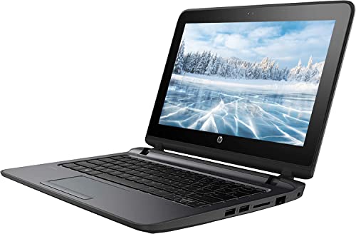 HP 11'' HD IPS Touchscreen Laptop, Windows 11, Intel i3 Processor Up to 2.50GHz, 4GB RAM, 128GB SSD, HDMI, Super-Fast WiFi, Dale Black (Renewed)