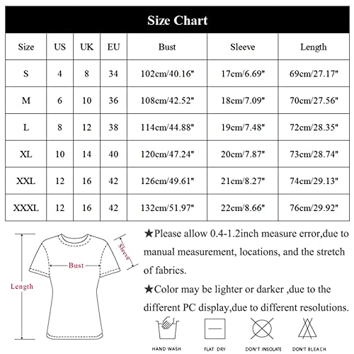 Scrubs for Women,2023 Causal V Neck Short Sleeve Medical Top Lightweight Nursing Uniform Solid Stretch Soft Wrinkle Free Workwear Multiple Pockets Jogger Shirt Athletic Tee(A-Black,S)