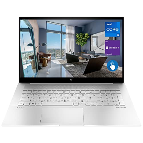 HP 2022 Newest Envy Business Laptop, 17.3" Full HD Touchscreen, Intel Core i7-1195G7 Quad-Core Processor, 64GB RAM, 2TB SSD, Backlit Keyboard, HDMI, Wireless-AX Wi-Fi 6, Bluetooth, Windows 11 Pro