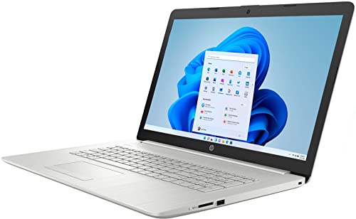 2022 Newest HP 17.3'' HD + IPS Display Business Laptop 11th Gen (Intel i3-1115G4 2-Core, 8GB RAM, 256GB SSD, Intel UHD, WiFi 5, Bluetooth 5.2, HD Webcam, HDMI, SD Card, Win 11 Home S-Mode) with Hub