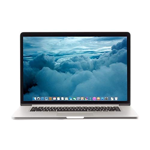 Apple MacBook Pro Mgxa2ll/a 15in - Intel Core i7-4770HQ 2.2GHz, 16GB RAM, 256GB SSD, Intel Iris 5200 Pro Graphics , Retina Display, Mac OS X 10.9.4 - Silver (Renewed)