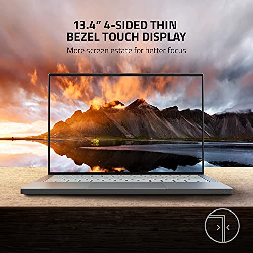 2021 Razer Book 13 i7-1165G7 16GB RAM 512GB SSD Intel Iris Xe Graphics 13.4" FHD+ 1920x1200 Touchscreen Mercury White Windows 11 Home
