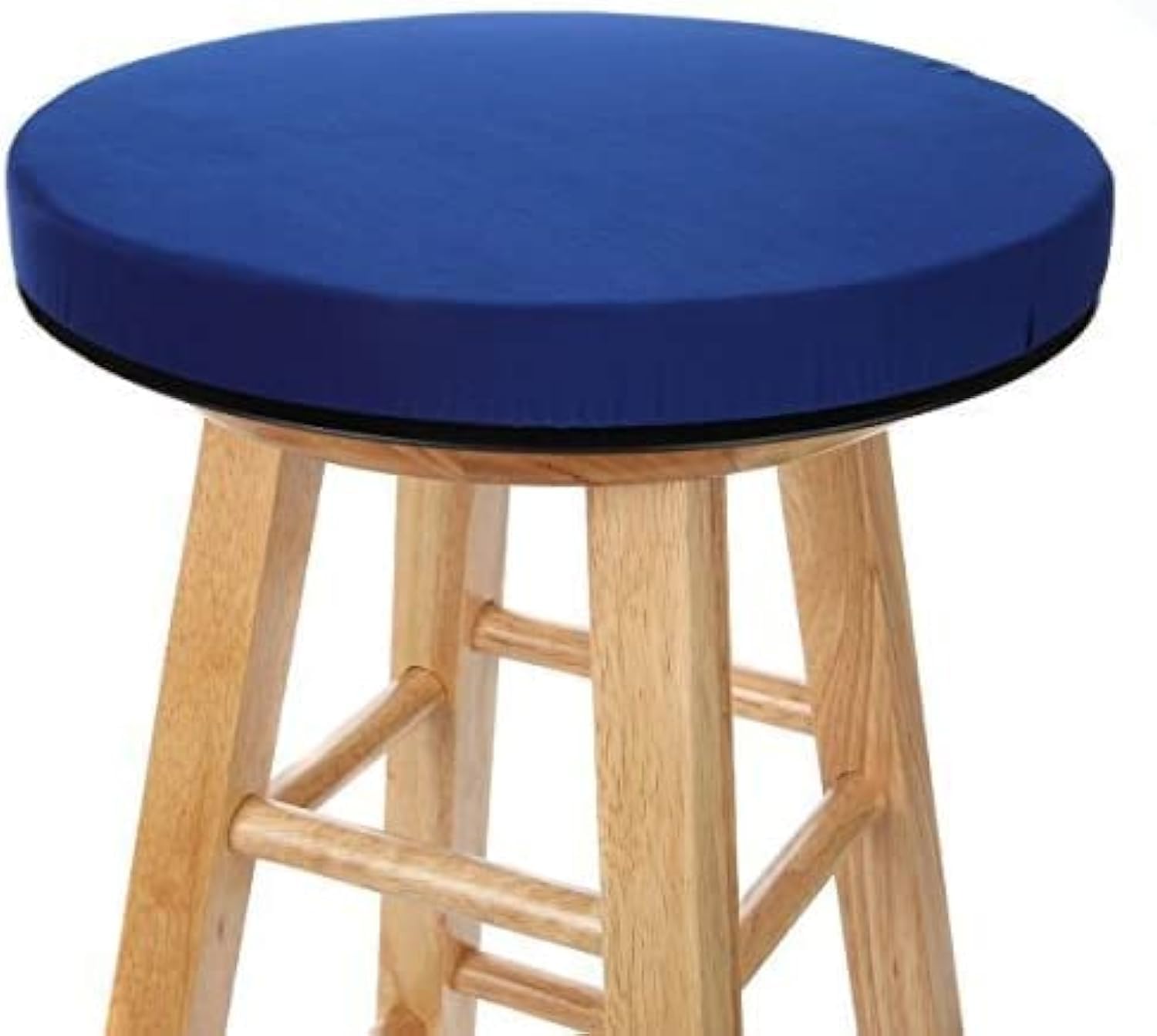 TRENTON Gifts Portable Lightweight Swivel Seat Cushion. 360 Degree Rotation. Supports up to 300 Lbs. Polyester Blue