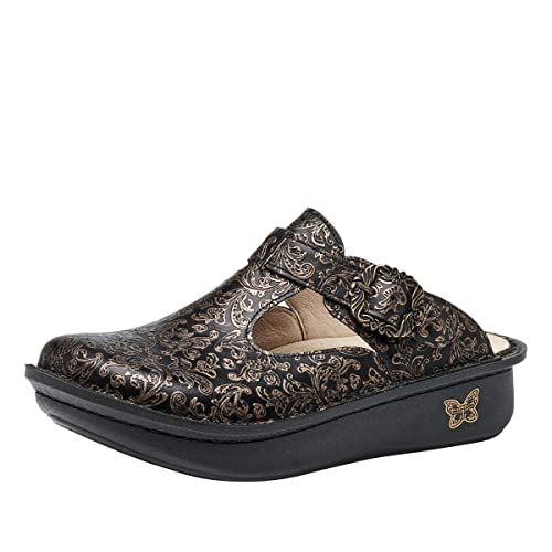 Alegria Women's Classic Boheme Leather Clog 9 M US