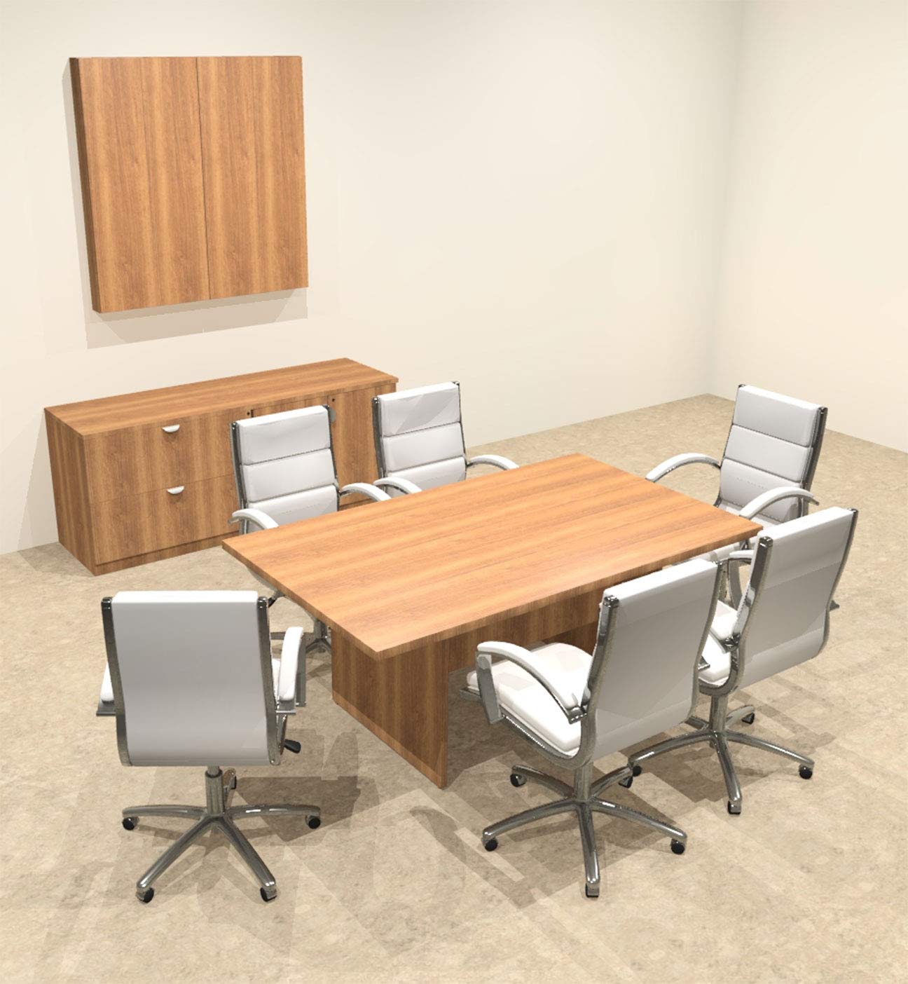 Modern Rectangular 6' Conference Table, OT-SUL-C16
