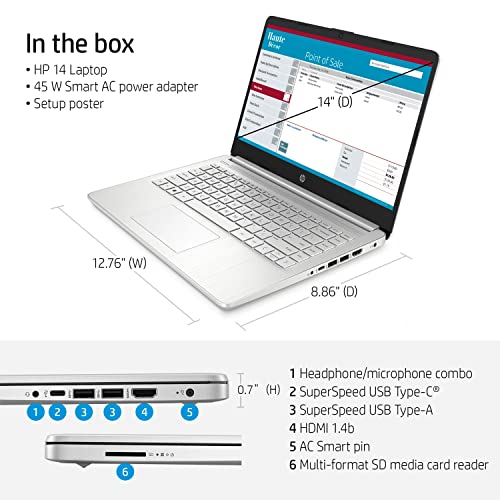 HP Pavilion 14-inch HD Laptop, Intel Core i5-1135G7 (Beats i7-1065G7), Intel Iris Xe Graphics, Long Battery Life, Webcam, HDMI, WiFi, Bluetooth, Windows11 (16GB RAM | 1TB SSD)