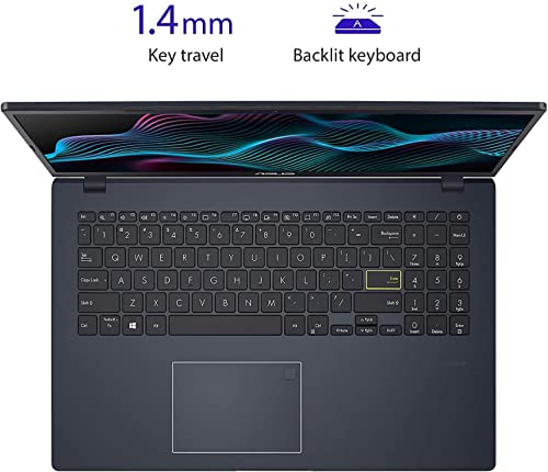 ASUS Newst Vivobook L510 Laptop, 15.6" FHD Display, Intel Celeron N4020(up to 2.8GHz), 4GB RAM, 256GB Storage, 1-Year Office 365, Backlit Keyboard, HDMI, USB-C, WiFi, Webcam, Windows, JVQ MP