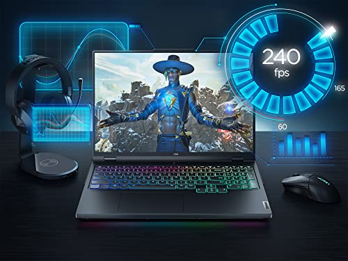 Lenovo Legion Pro 7i 16" QHD+ 500nits Gaming Laptop 240Hz Intel Core i9-13900HX 16GB RAM 1TB SSD NVIDIA GeForce RTX 4080 12GB Windows 11 Onyx Grey