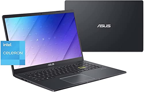 ASUS Newst Vivobook L510 Laptop, 15.6" FHD Display, Intel Celeron N4020(up to 2.8GHz), 4GB RAM, 256GB Storage, 1-Year Office 365, Backlit Keyboard, HDMI, USB-C, WiFi, Webcam, Windows, JVQ MP