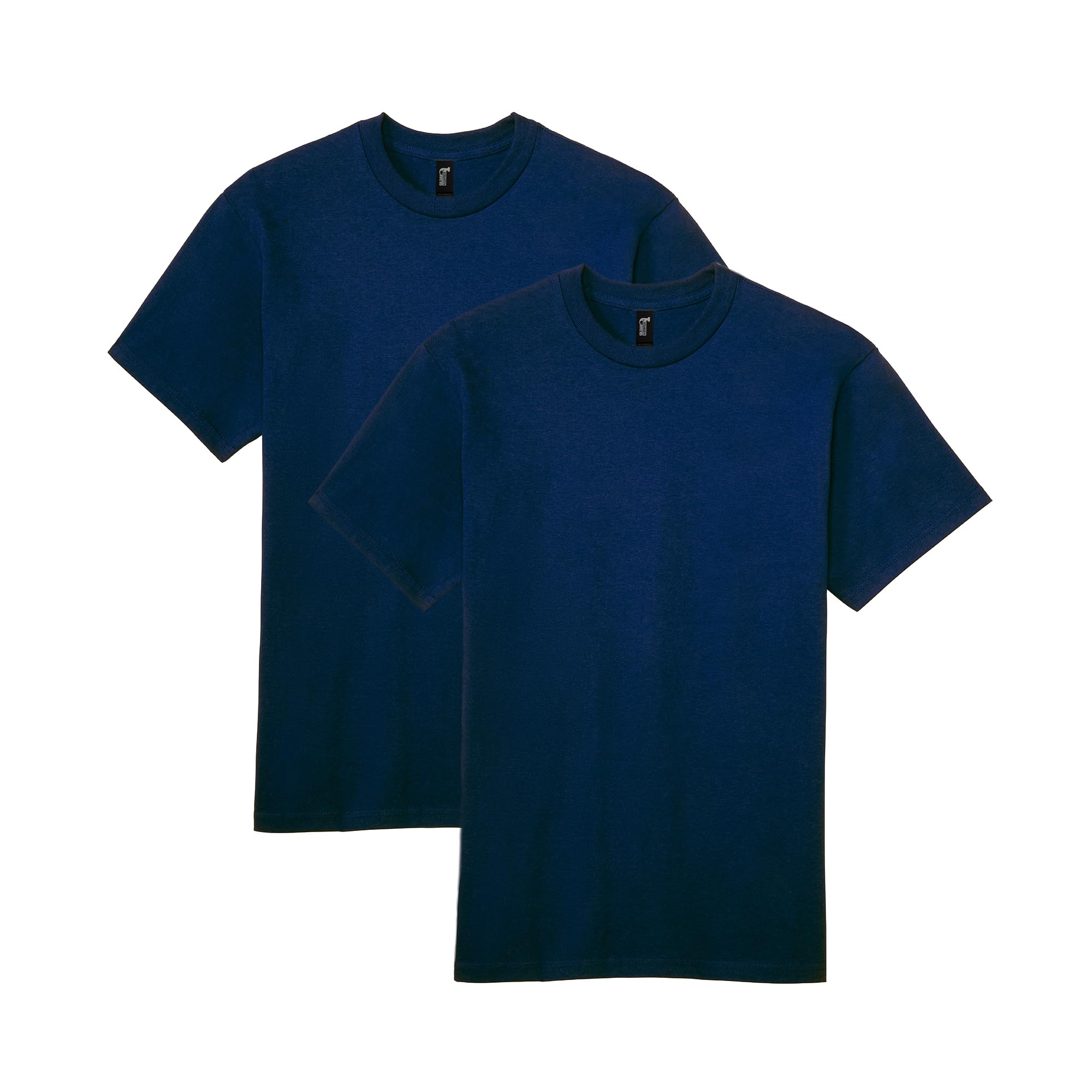 Gildan T-Shirt, Style GH000, Dark Navy (2-Pack), Small