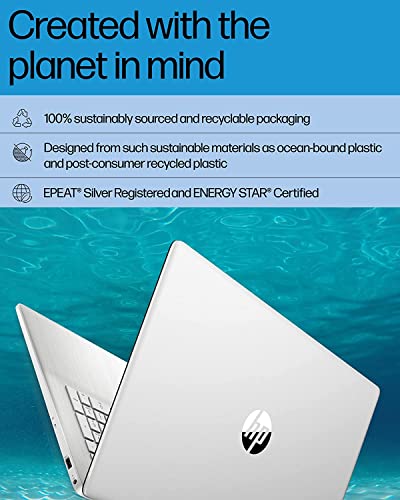 HP 17.3" HD Touchscreen Business Laptop, 11th Gen Intel Core i7-1165G7, Windows 11 Pro, 32GB RAM, 1TB SSD, Backlit Keyboard, HDMI, WiFi 6, Webcam, Long Battery Life, 32GB Durlyfish USB Card
