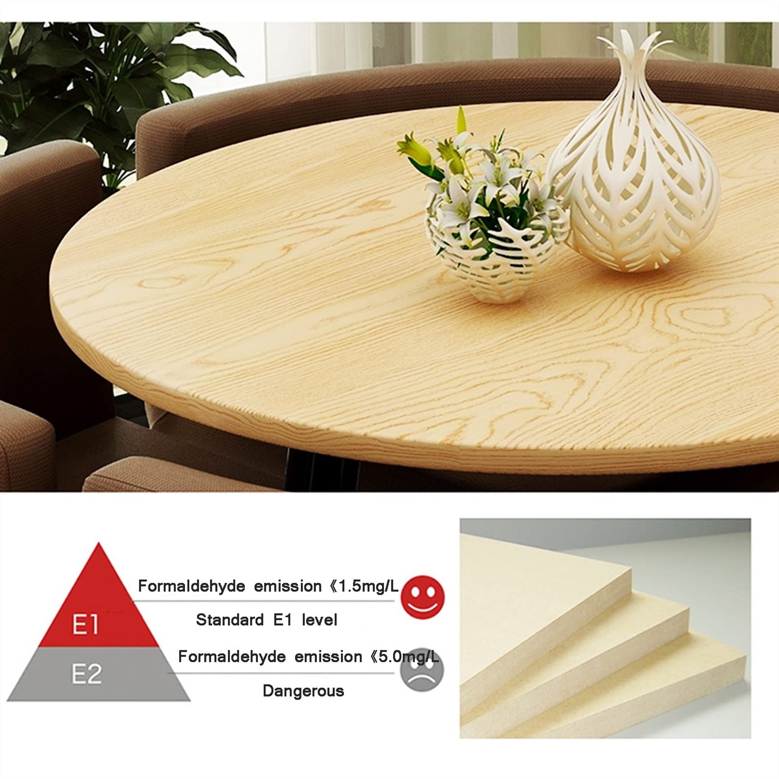 LSRY Coffee Table and Chair Set Office Conference Tables Negotiation Table Dining Table Small Space Dinette Round Leisure Hotel Lounges Balcony Restaurant Meetings Room Reception Tables (Color : Blue
