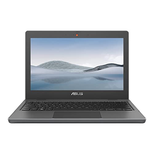 ASUS 2022 Student Laptop Computer (Military-Grade Duability), 11.6" HD Eye-Care Dsiplay, Intel Celeron N4500, WiFi-6, 1 Year Accidental Damage Protection, Windows 10 Pro (4GB RAM | 256GB Storage)