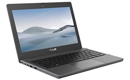 ASUS 2022 Student Laptop Computer (Military-Grade Duability), 11.6" HD Eye-Care Dsiplay, Intel Celeron N4500, WiFi-6, 1 Year Accidental Damage Protection, Windows 10 Pro (4GB RAM | 256GB Storage)