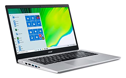 Acer Aspire 5 Slim Laptop in Gold 11th Gen. Quad Core Intel i5 up to 4.2GHz 8GB RAM 256GB SSD 14in Full HD Iris Xe Graphics Windows 11 (Renewed)