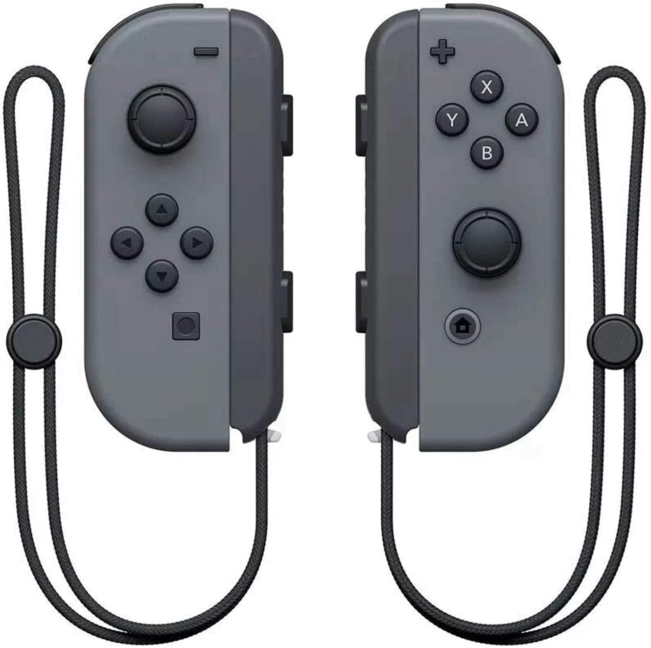 Wrist Strap Compatible with Switch Joycon, 2 Pack Switch Joy con Strip Replacement Accessories for Joy Con Controller Adjustable Tightness - Black