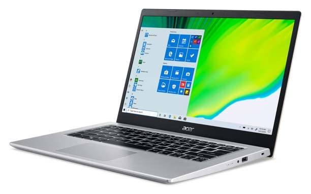 Acer Aspire 5 Slim Laptop in Gold 11th Gen. Quad Core Intel i5 up to 4.2GHz 8GB RAM 256GB SSD 14in Full HD Iris Xe Graphics Windows 11 (Renewed)