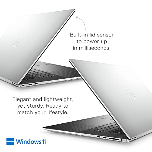 Dell XPS 17 9710, 17 inch FHD+ Laptop - Intel Core i7-11800H,16GB DDR4 RAM, 1TB SSD, NVIDIA GeForce RTX 3050 4GB GDDR6, Windows 11 Home + 1 Year Premium Support - Platinum Silver