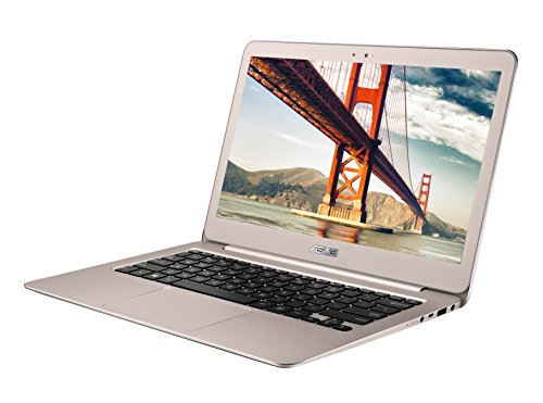 ASUS ZenBook UX305UA 13.3-Inch Laptop (6th Generation Intel Core i5, 8GB RAM, 256 GB SSD, Windows 10), Titanium Gold