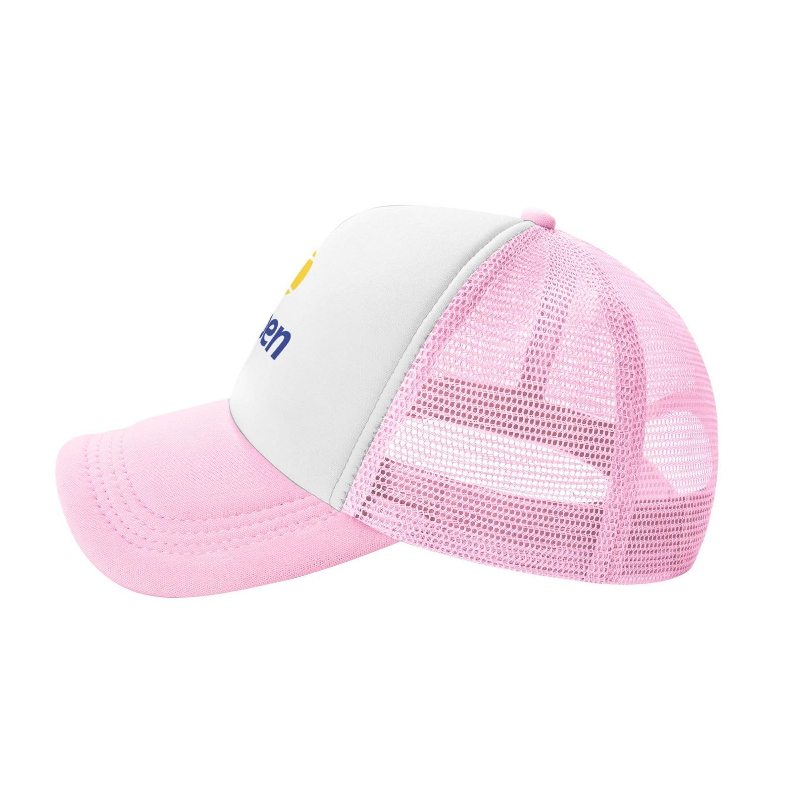 Lujzwop Us Open Tennis 2023 Trucker Hats for Both Men and Women - Mesh Baseball Snapback Hats Pink