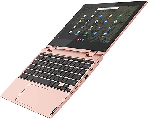 Lenovo Chromebook C340 2in1 Laptop, 11.6" HD (1366 X 768) Touchscreen Display, Intel Celeron N4000 Processor, 4GB LPDDR4 RAM,32GB SSD, Intel UHD Graphics 600, Chrome OS, Sand Pink