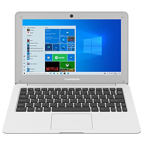 Thomson Laptop NEO 10, 10.1 Inch, Intel Atom , 4Gb RAM , 64Gb eMMC Storage, Windows 10 - White