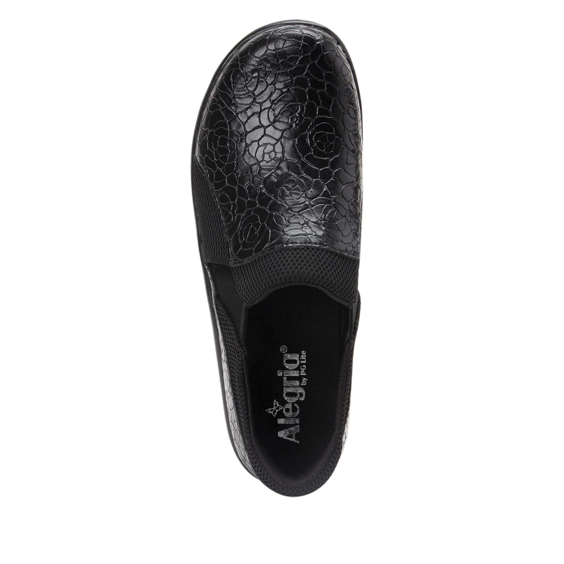 Alegria Duette - Stylish and Supportive Women's Nursing Shoe for All-Day Comfort - Nursing and Healthcare Professionals Shoe Flourish Black 8 M US