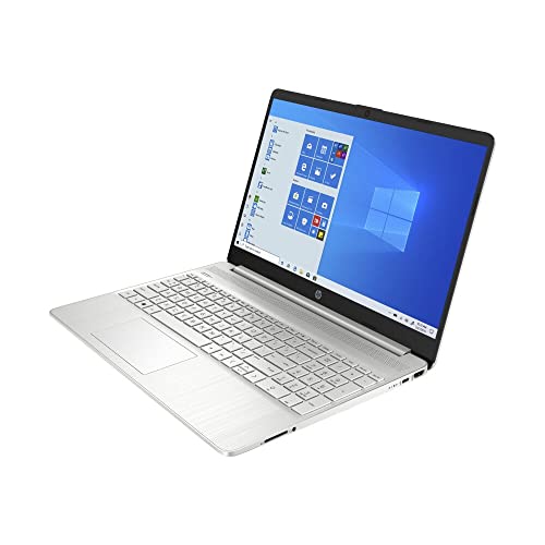 2022 HP 15.6" FHD Touchscreen Laptop Computer, Intel Core i5-1135G7 Processor, 32GB DDR4 RAM, 2TB SSD, Intel Iris Xe Graphics, HD Webcam, HD Audio, USB-C, Windows 11, Silver, 32GB SnowBell USB Card