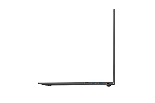 LG 2022 Gram Ultralight Laptop 17" WQXGA IPS LGD Intel Evo 12-Core i7-1260P 16GB LPDDR5 512GB SSD Iris Xe Graphics HDMI WiFi 6E Thunderbolt4 Backlit FPR Full Day Battery Windows 11 Pro w/RE USB