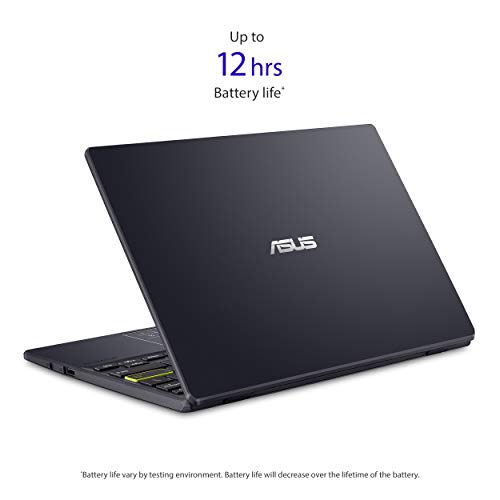 ASUS Vivobook Go 12 L210 11.6” Ultra-Thin Laptop, 2022 Version, Intel Celeron N4020, 4GB RAM, 64GB eMMC, Win 11 Home in S Mode with One Year of Office 365 Personal, L210MA-DS02 (Renewed)