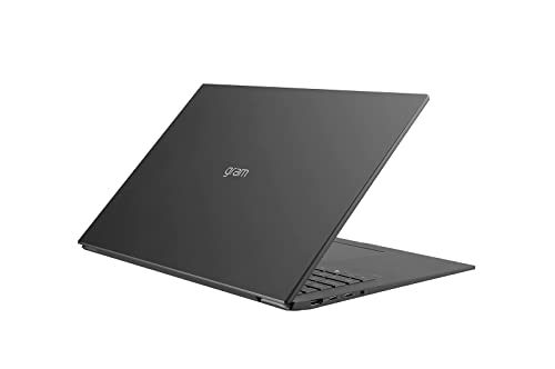 LG 2022 Gram Ultralight Laptop 17" WQXGA IPS LGD Intel Evo 12-Core i7-1260P 16GB LPDDR5 512GB SSD Iris Xe Graphics HDMI WiFi 6E Thunderbolt4 Backlit FPR Full Day Battery Windows 11 Pro w/RE USB