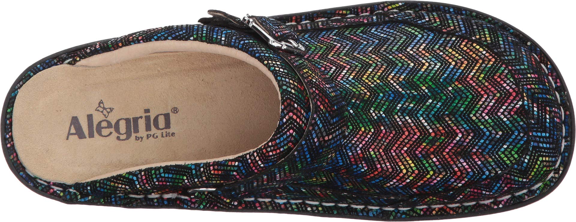 Alegria Seville Womens Clog RIC Rack Rainbow 10 M US