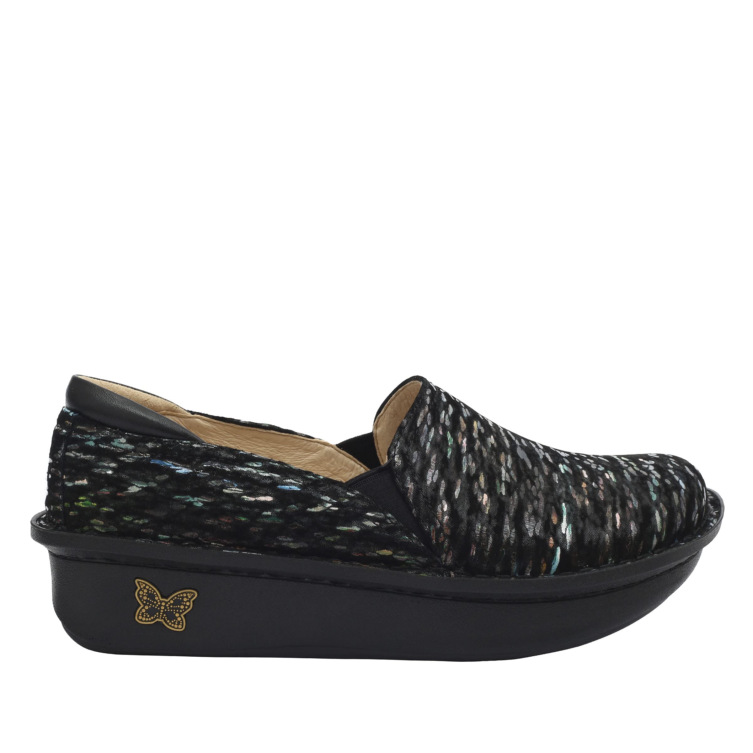 Alegria Womens Debra Obscura Leather Shoes 8-8.5 M US