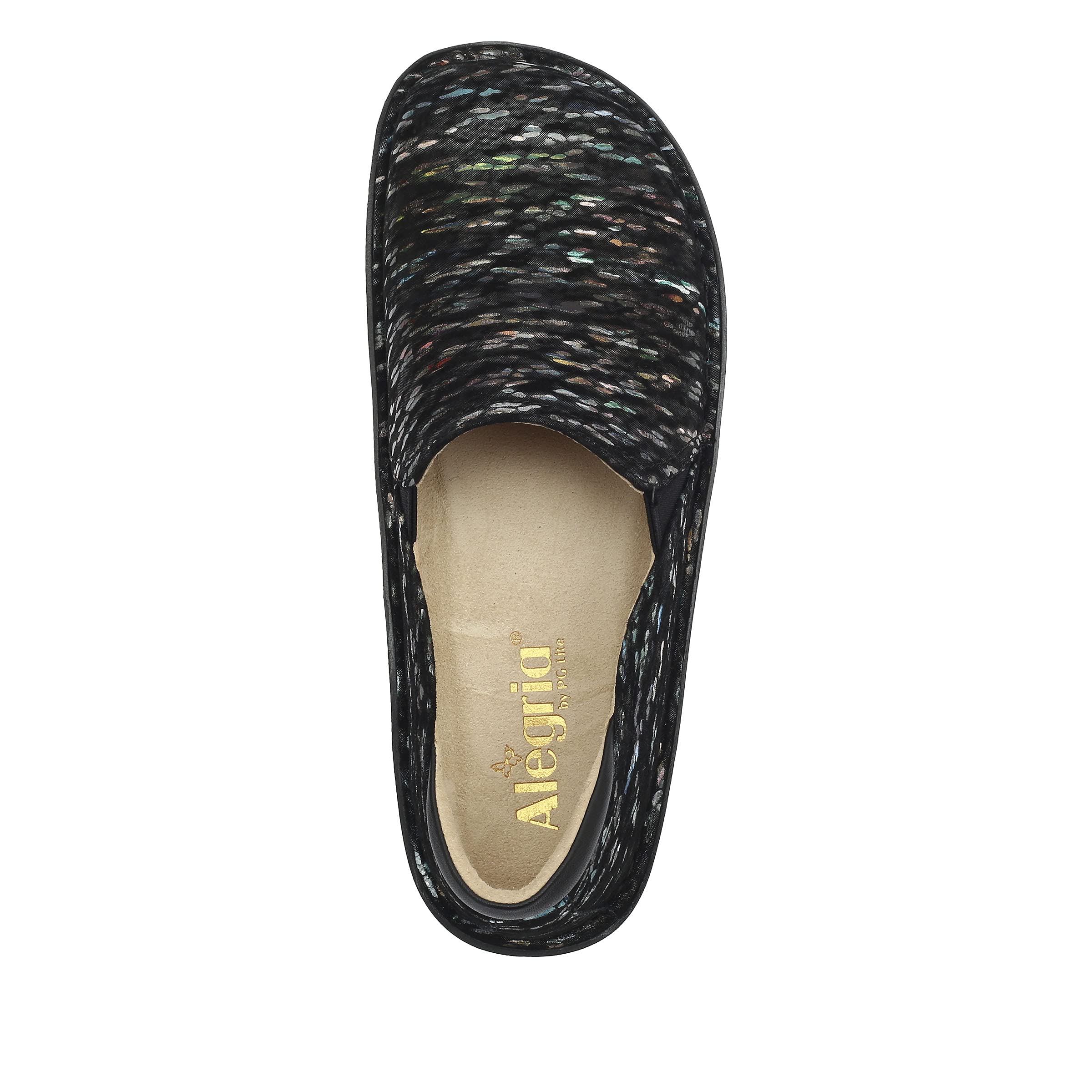 Alegria Womens Debra Obscura Leather Shoes 8-8.5 M US