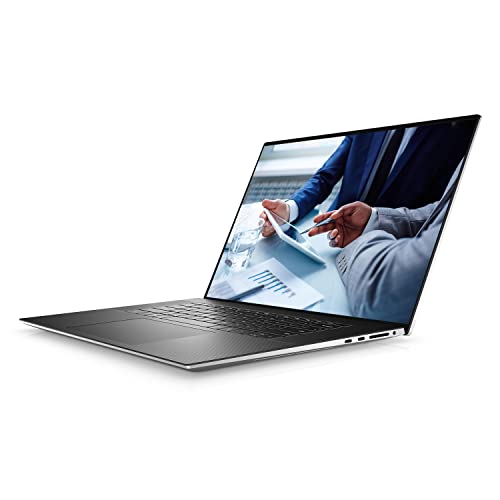 Dell Newest XPS 9710 17.0" UHD+ Touchscreen Business Notebook, Intel Core i7-11800H, NVIDIA GeForce RTX 3060, 32GB RAM, 1TB SSD, Webcam, FP Reader, Backlit KB, Wi-Fi 6, Windows 11 Pro, Silver