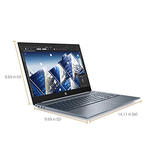 HP Chromebook 15.6" Full HD 1920 x 1080 Touchscreen Intel Core i3-8130U Intel UHD Graphics 620 4GB SDRAM 128GB eMMC Audio by B&O Ceramic White/Cloud Blue Backlit Keyboard Chrome OS (Renewed)