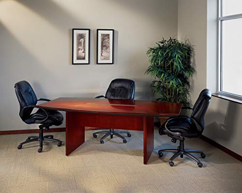 Mayline Napoli Table, 8', Sierra Cherry