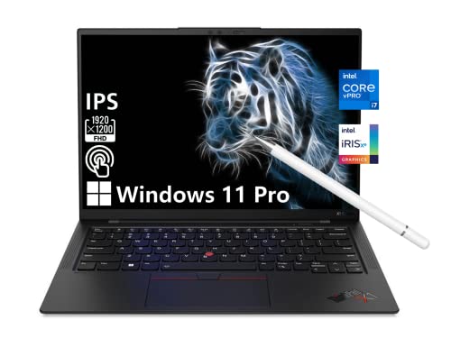 Lenovo ThinkPad X1 Carbon Gen 10 Business Laptop, 14" WUXGA IPS Touchscreen, Core i7-1270P vPro Processor, Windows 11 Pro, 32GB RAM, 2TB SSD, Thunderbolt 4, Long Battery Life, Durlyfish Stylus Pen