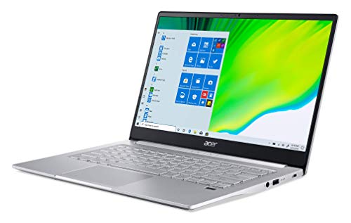 Acer Swift 3 Intel Evo Thin & Light Laptop, 14" Full HD, Intel Core i7-1165G7, Iris Xe Graphics, 8GB LPDDR4X, 256GB NVMe SSD, Wi-Fi 6, Fingerprint Reader, Back-lit KB, SF314-59-75QC
