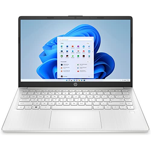 HP Laptop 14-ed0123wm 14" FHD Touchscreen, Qualcomm Snapdragon 7c, Qualcomm Adreno 618 GPU, 8GB LPDDR4x RAM, 128GB eMMC Storage, Windows 11 Home, Natural Silver (Renewed)