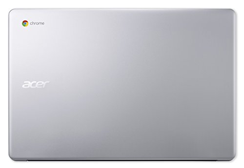 Acer Chromebook 15, Intel Celeron N3350, 15.6" Full HD Touch, 4GB LPDDR4, 32GB Storage, Google Chrome, Pure Silver, CB515-1HT-C2AE, 15-15.99 Inches